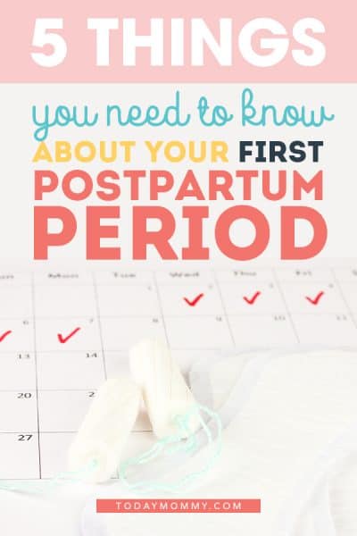 First Postpartum Period: What To Expect - Today Mommy