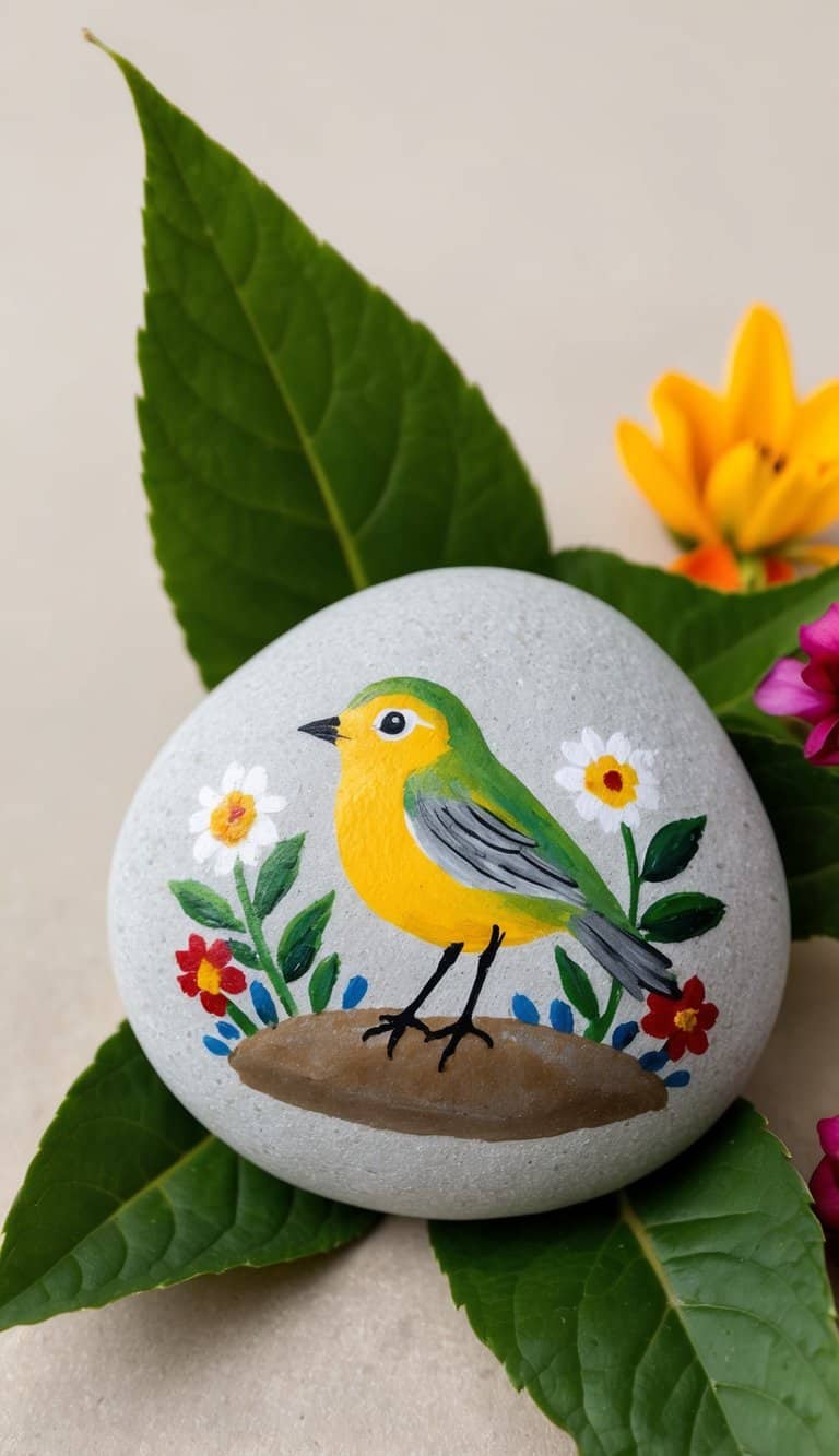 31 Cheerful Bird Painted Rock Ideas for Nature Enthusiasts: Bring Your ...