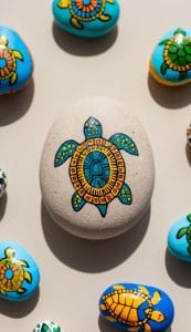 27 Creative Turtle Painted Rock Ideas for Fun and Relaxation: Adorable ...