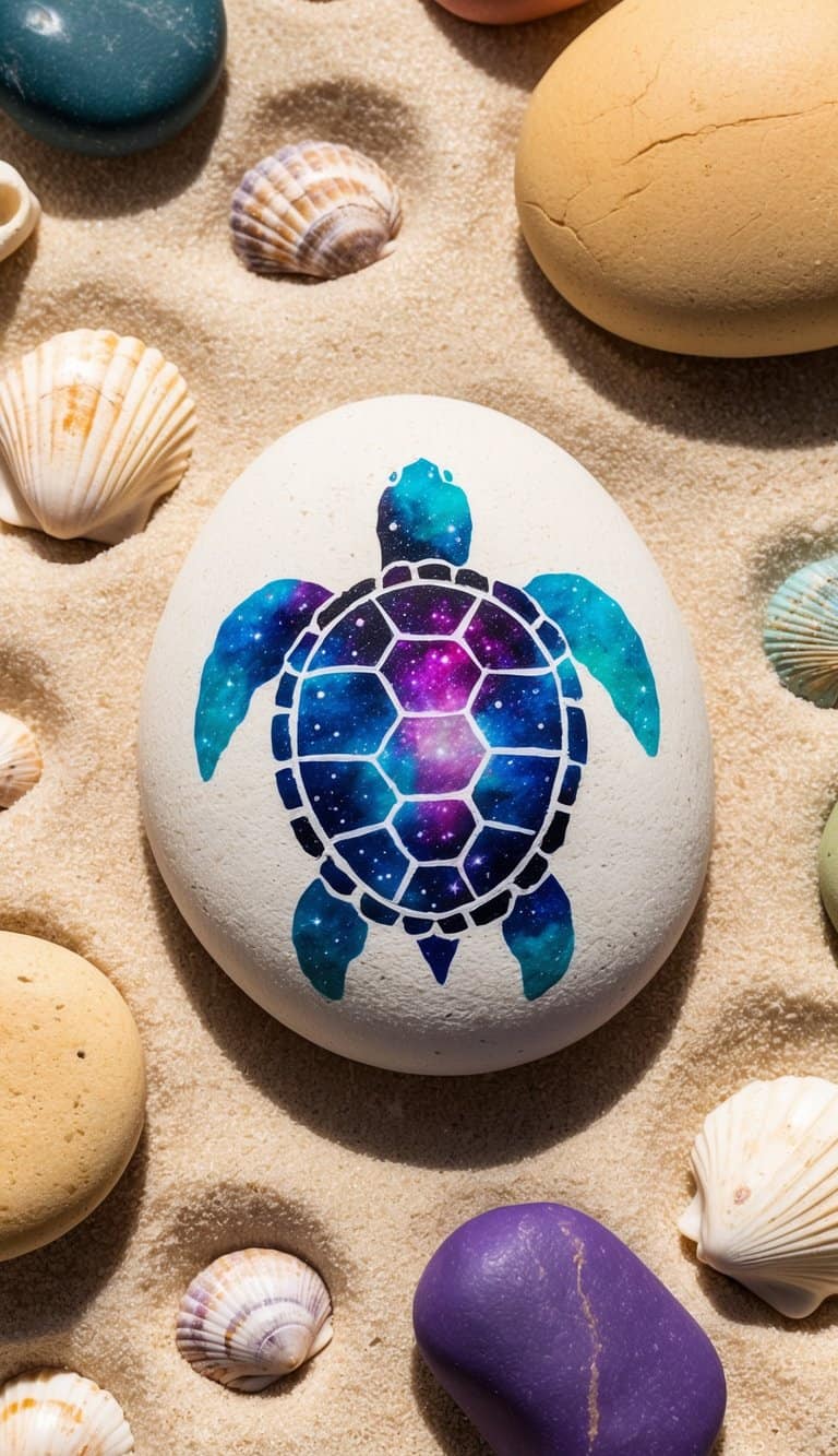 27 Creative Turtle Painted Rock Ideas for Fun and Relaxation: Adorable ...