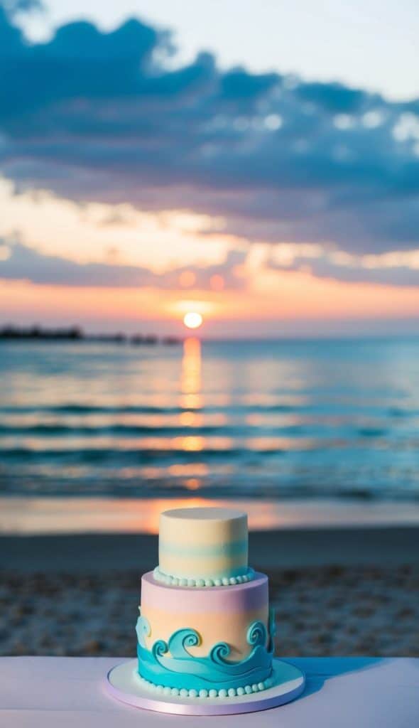 19 Stunning Sunset Cakes to Impress Your Guests and Light Up Your Event!