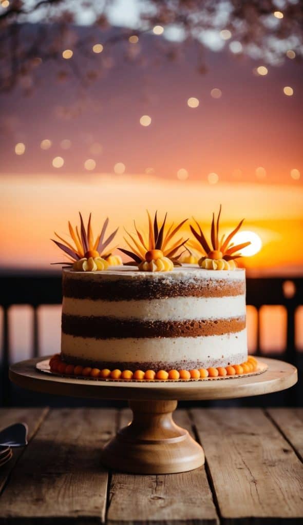19 Stunning Sunset Cakes to Impress Your Guests and Light Up Your Event!