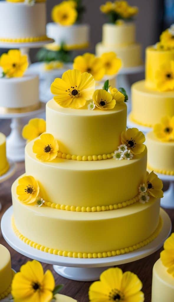 34 Bright and Beautiful Yellow Cake Ideas for Every Celebration!