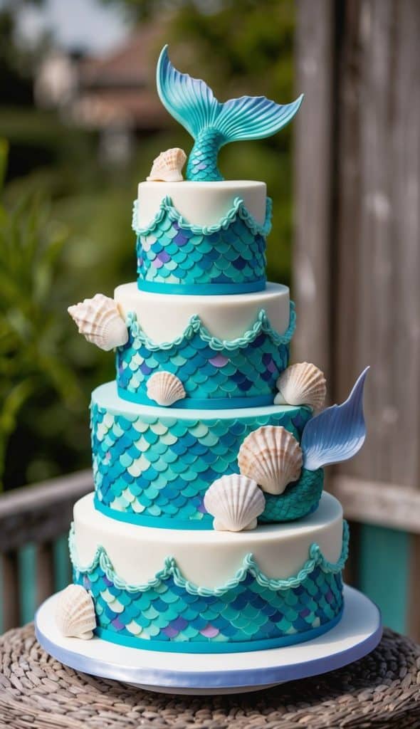 14 Mermaid Cake Decorating Ideas: Splash into a Sea of Sweetness!