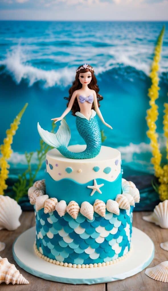 14 Mermaid Cake Decorating Ideas: Splash into a Sea of Sweetness!