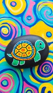 27 Creative Turtle Painted Rock Ideas for Fun and Relaxation: Adorable ...