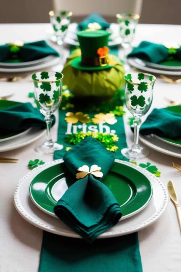 20 St. Patrick's Day Green Tablescape Ideas: Festive And Fun Ways To ...