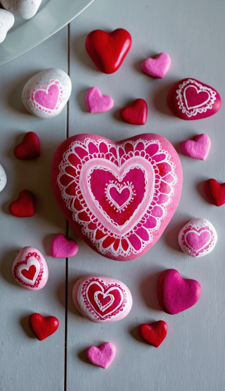 39 Lovely Valentine's Day Painted Rock Ideas for Spreading Love ...
