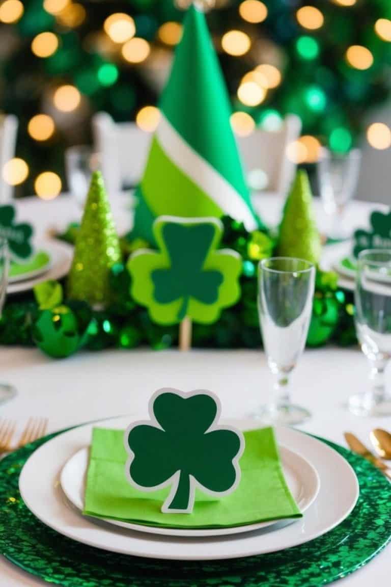 15 Shamrock-Themed St. Patrick's Day Tablescape Ideas: Festive Decor ...
