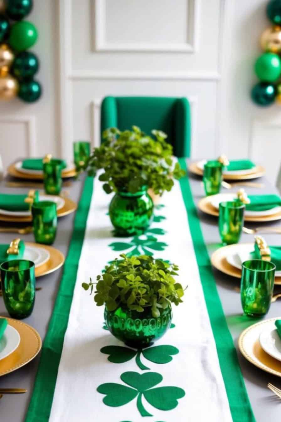 15 Shamrock-Themed St. Patrick's Day Tablescape Ideas: Festive Decor ...