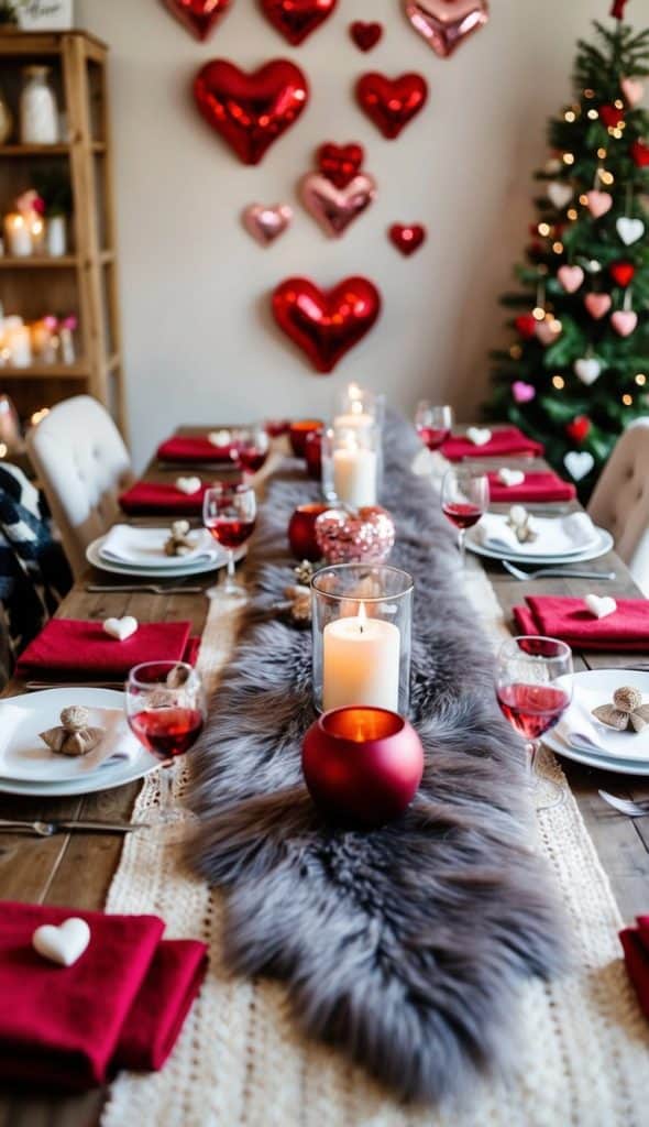15 Rustic Valentine's Day Tablescape Ideas for a Cozy and Romantic Dinner