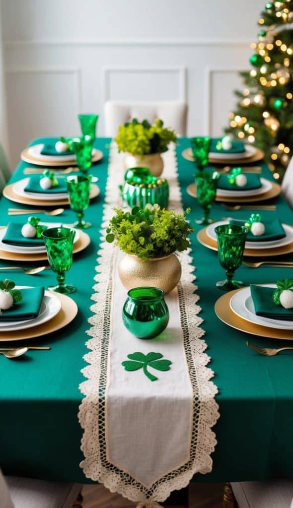 20 St. Patrick's Day Green Tablescape Ideas: Festive And Fun Ways To ...