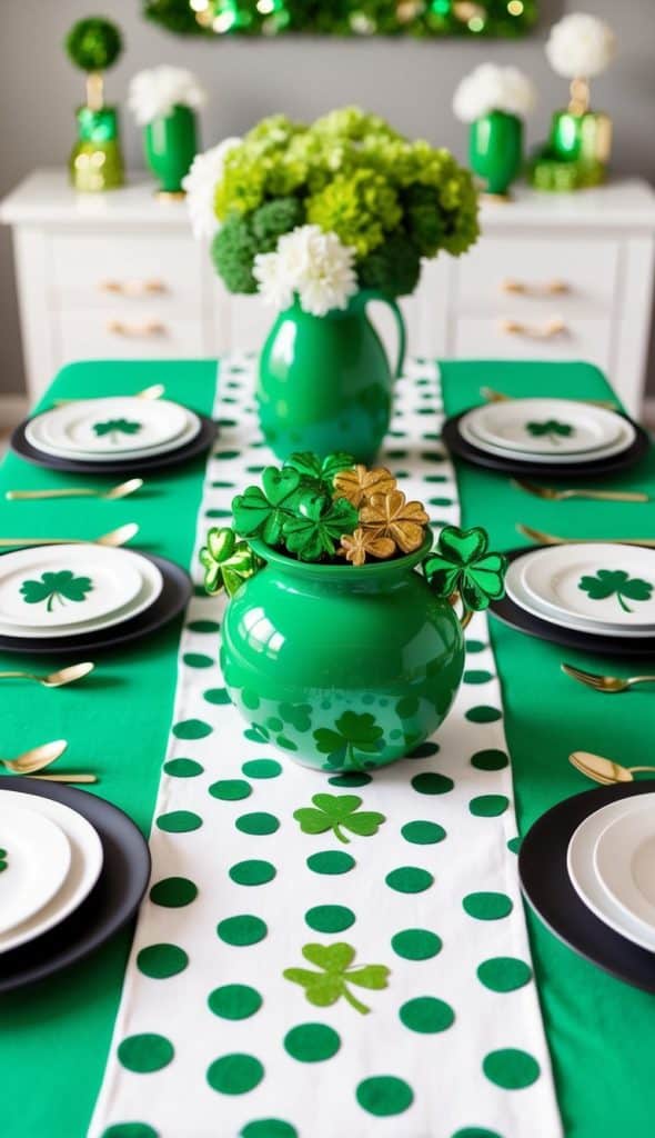 7 Shamrock-Themed St. Patrick's Day Tablescape Ideas: Festive Decor for ...
