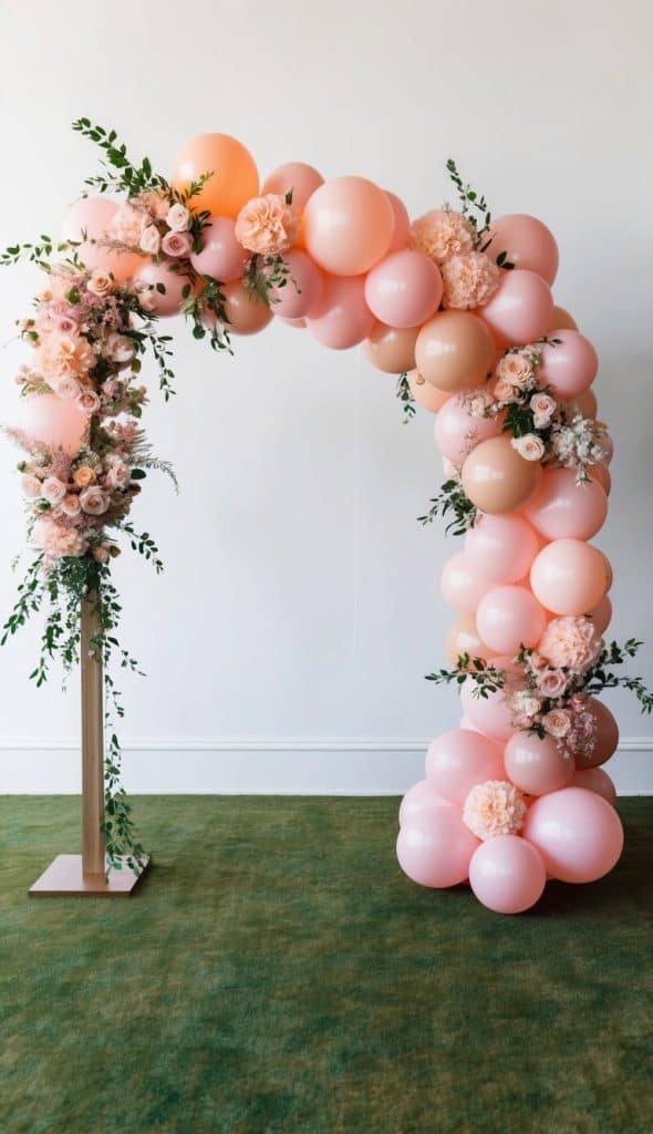 37 Gorgeous Pink Balloon Arch Ideas for Dreamy Celebrations