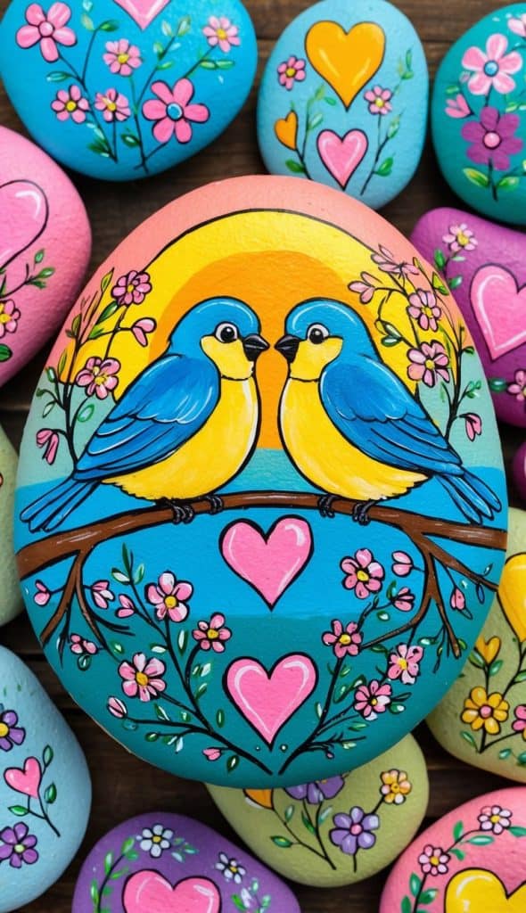 39 Lovely Valentine's Day Painted Rock Ideas for Spreading Love ...