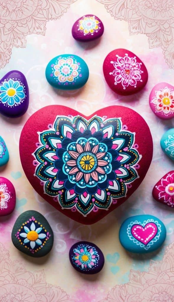 39 Lovely Valentine's Day Painted Rock Ideas for Spreading Love ...