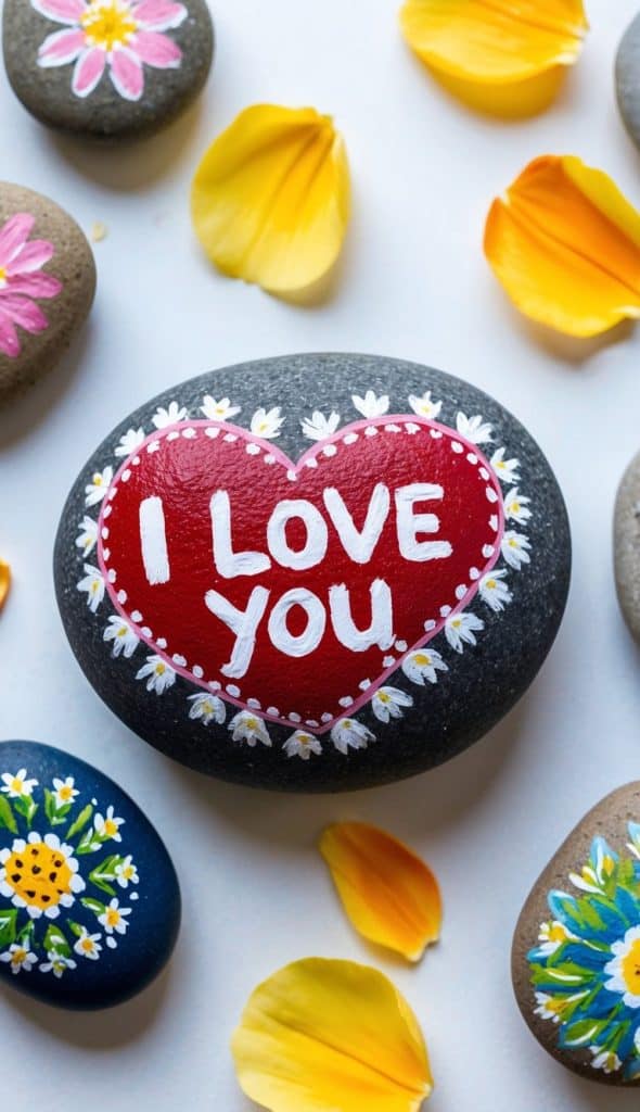 39 Lovely Valentine's Day Painted Rock Ideas for Spreading Love ...