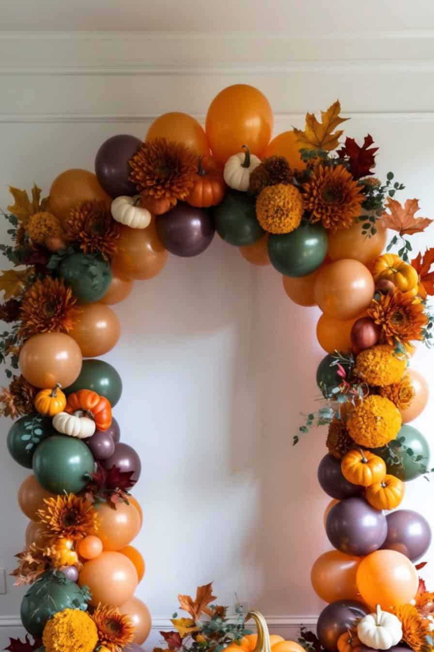23 Cozy Fall Balloon Arch Ideas: Embracing Autumn's Warm Hues and ...