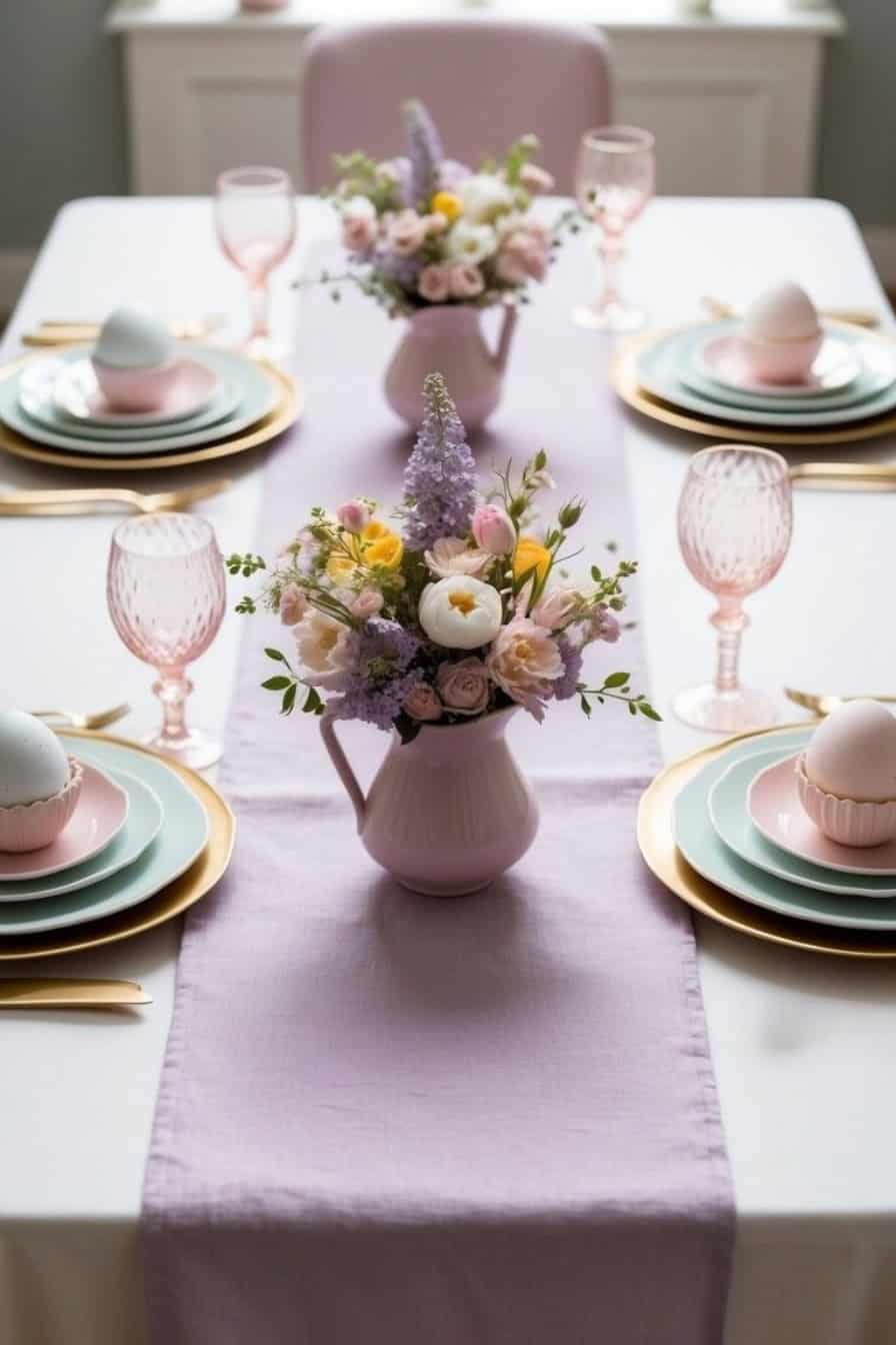 16 Pastel Easter Tablescape Ideas: Cheerful Designs for Your Spring ...