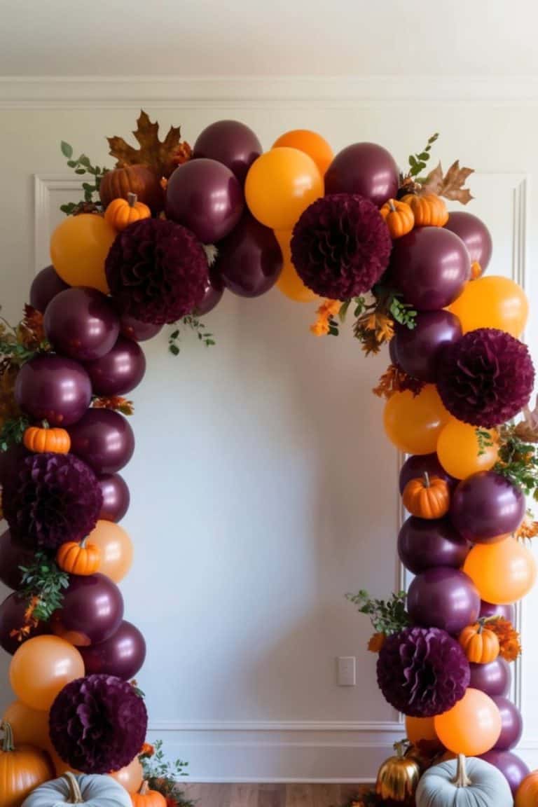 23 Cozy Fall Balloon Arch Ideas: Embracing Autumn's Warm Hues and ...