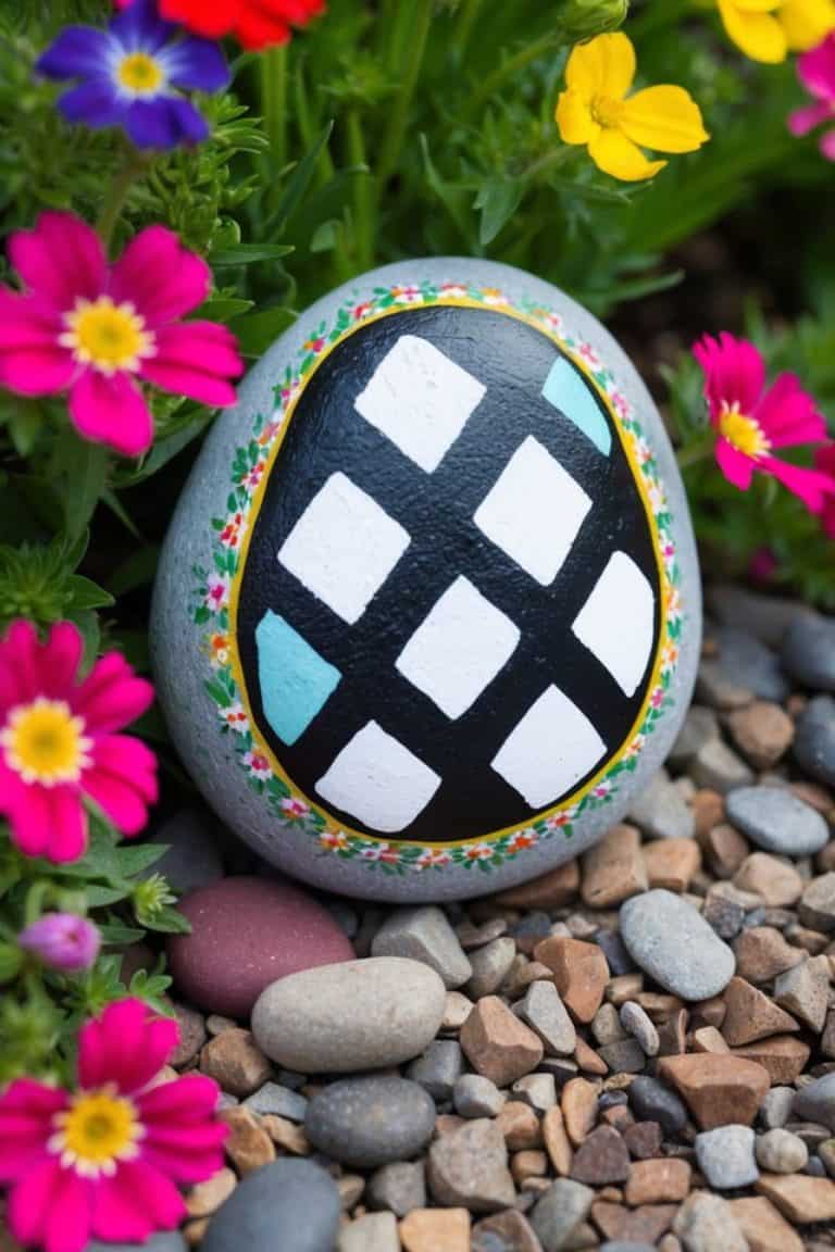 19 Charming Garden Painted Rock Ideas for DIY Outdoor Decor: Spruce Up ...