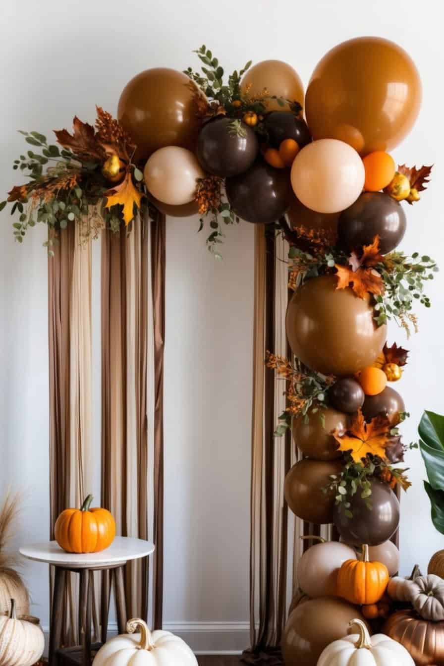 23 Cozy Fall Balloon Arch Ideas: Embracing Autumn's Warm Hues and ...