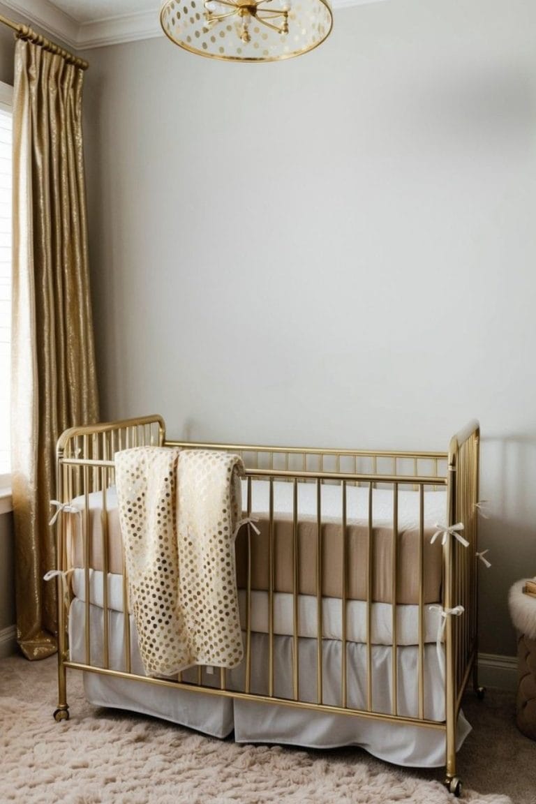 12 Gold Nursery Ideas: Elegant Ways to Add Sparkle to Your Baby's Room