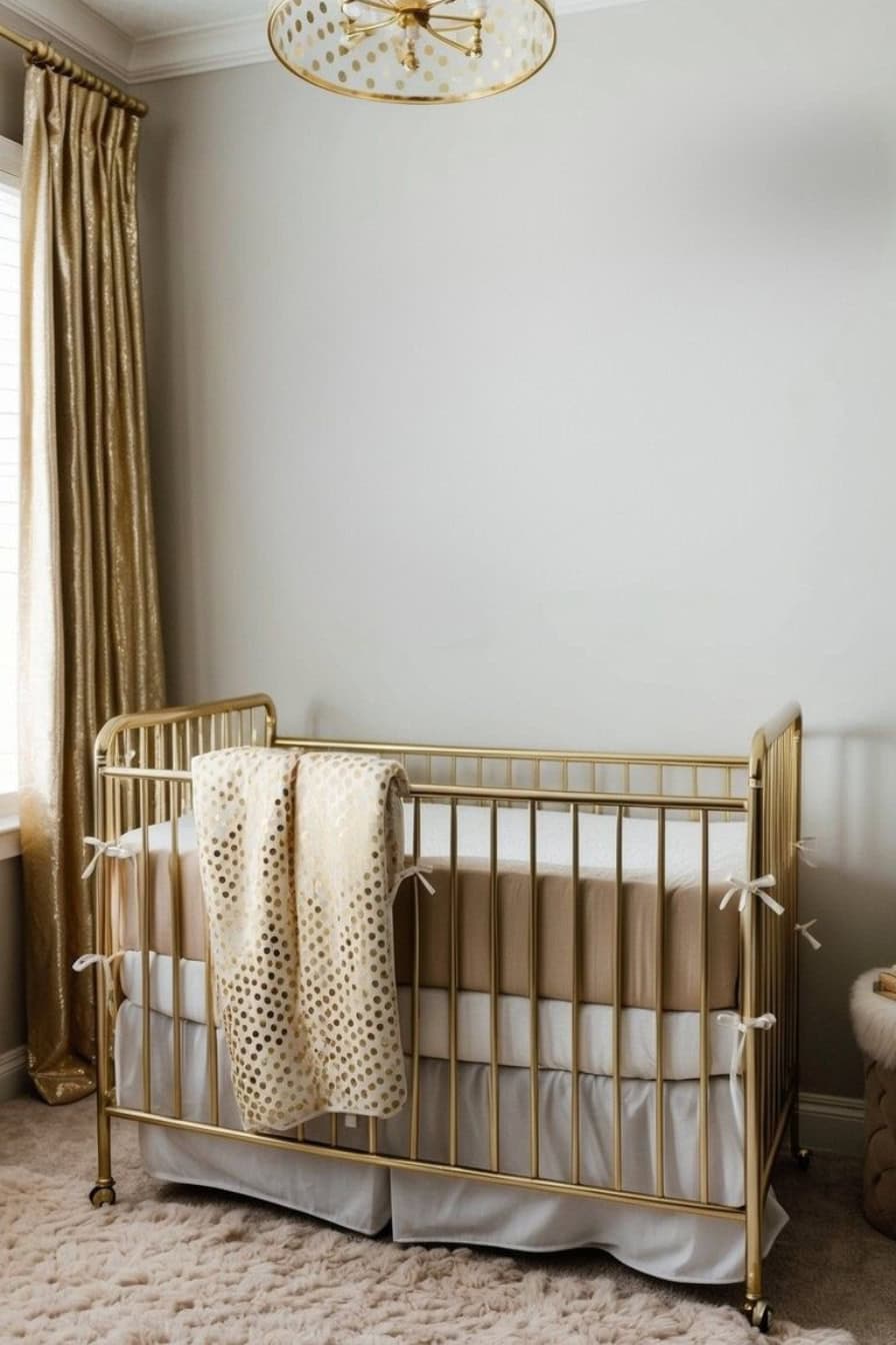 25 Gold Nursery Ideas: Elegant Ways to Add Sparkle to Your Baby's Room