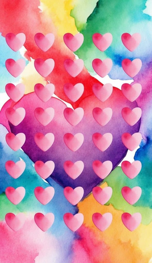 38 Heart iPhone Wallpapers: Romantic Designs for Your Lock Screen