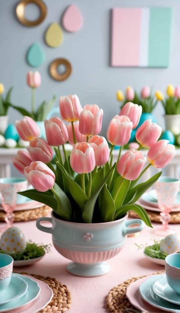 16 Pastel Easter Tablescape Ideas: Cheerful Designs for Your Spring ...