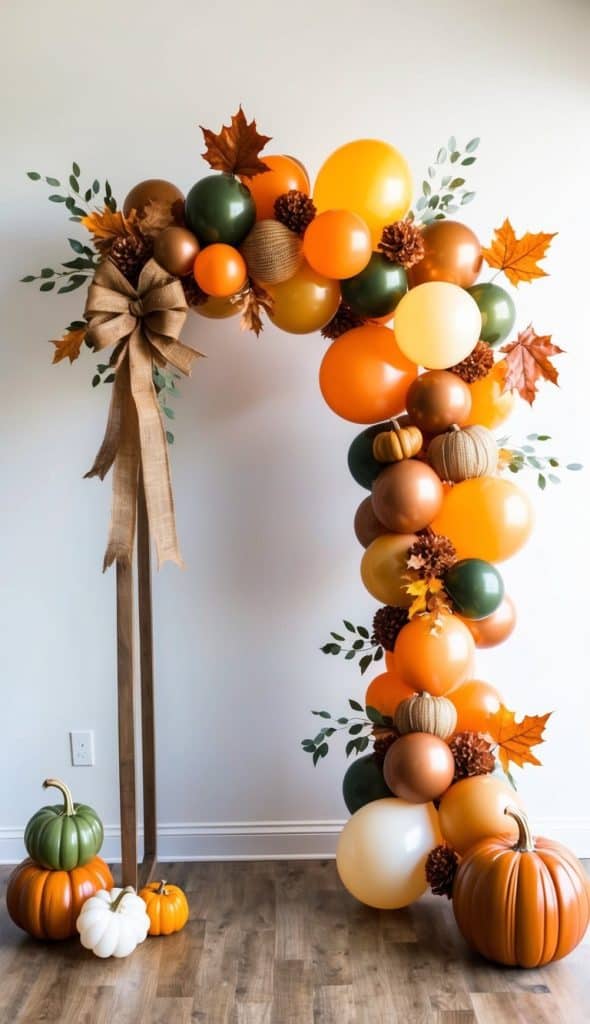 23 Cozy Fall Balloon Arch Ideas: Embracing Autumn's Warm Hues and ...
