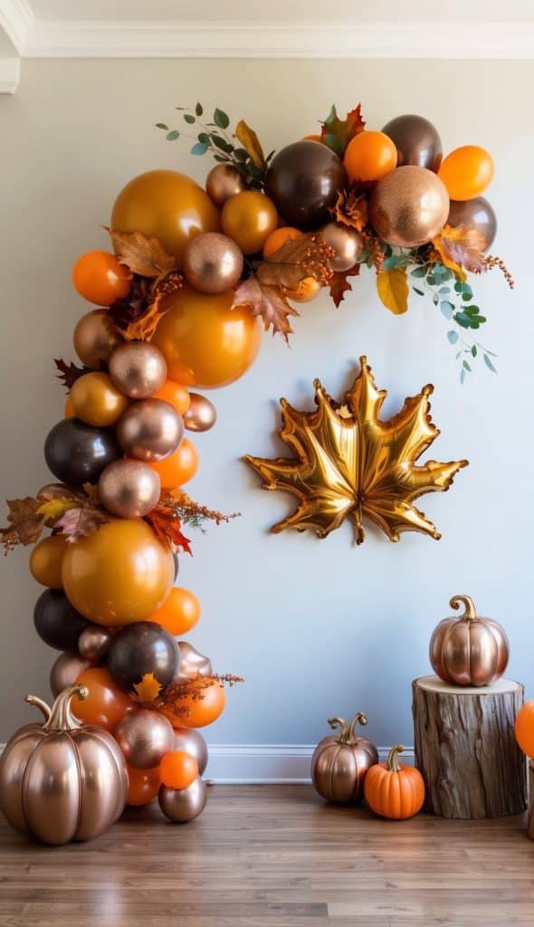 23 Cozy Fall Balloon Arch Ideas: Embracing Autumn's Warm Hues and ...