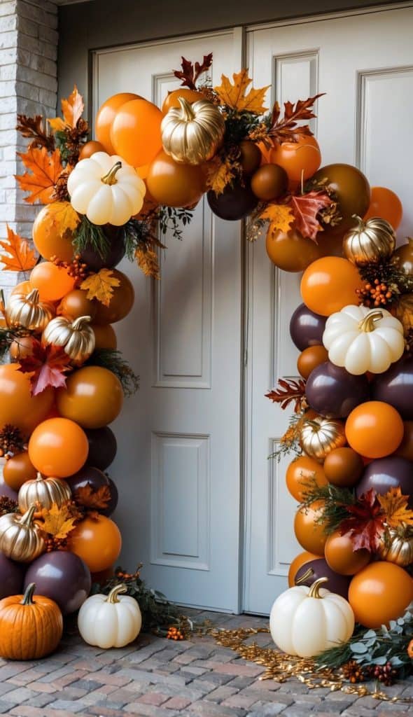 23 Cozy Fall Balloon Arch Ideas: Embracing Autumn's Warm Hues and ...