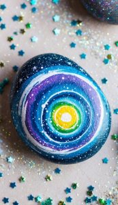22 Cosmic Galaxy Painted Rock Ideas for Starry Inspiration: Unleash ...