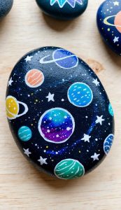 22 Cosmic Galaxy Painted Rock Ideas for Starry Inspiration: Unleash ...