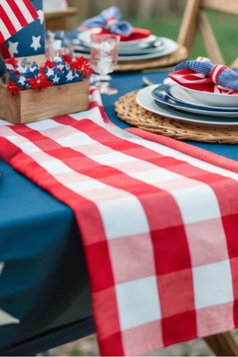 20 Rustic Fourth of July Tablescape Ideas: Patriotic Charm for Your ...