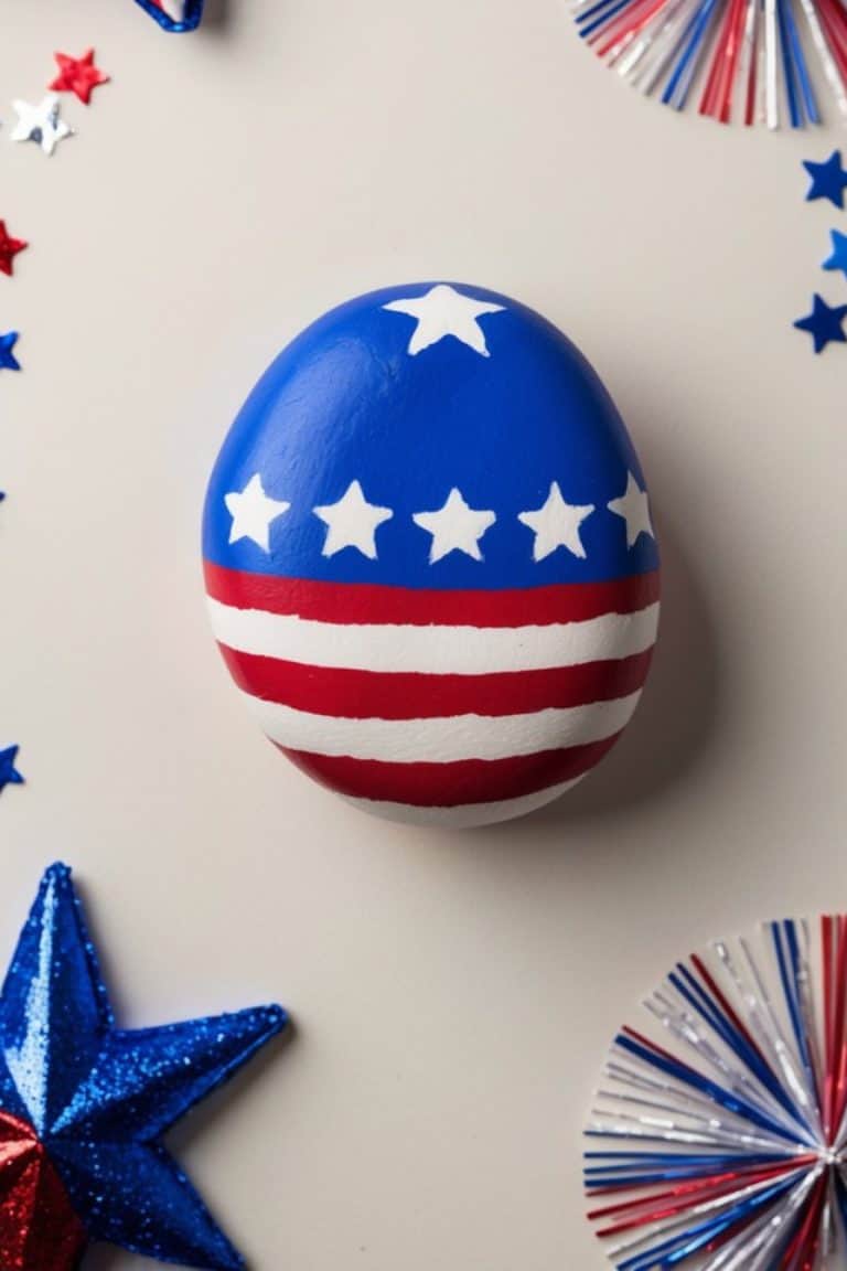 22 4th of July Painted Rock Ideas: Patriotic Crafts for Independence ...