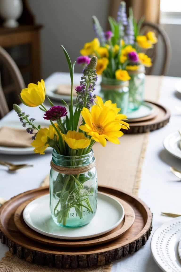 37 Rustic Easter Tablescape Ideas: Charming DIY Decor for Your Spring ...