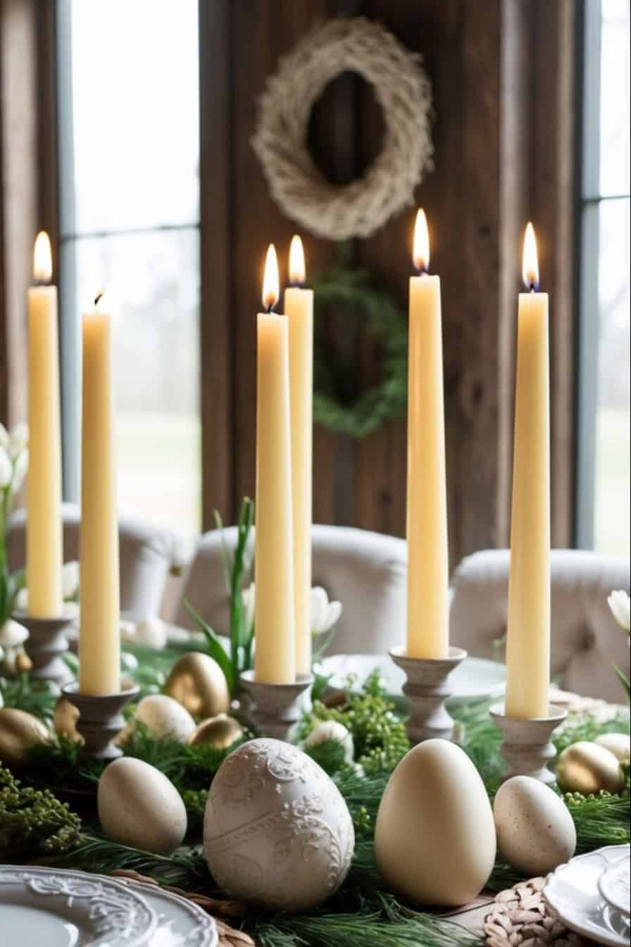 37 Rustic Easter Tablescape Ideas: Charming DIY Decor for Your Spring ...