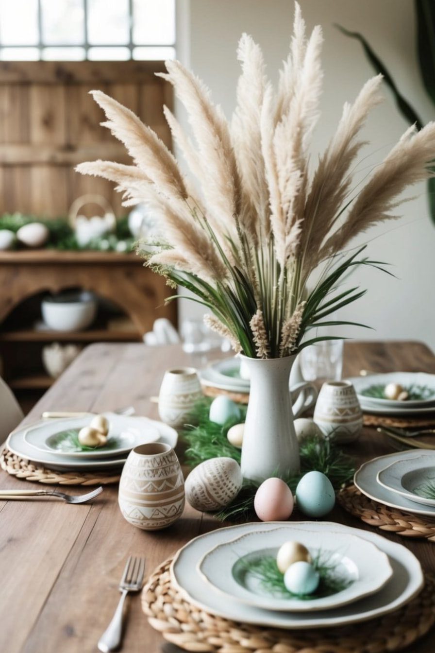 37 Rustic Easter Tablescape Ideas: Charming DIY Decor for Your Spring ...