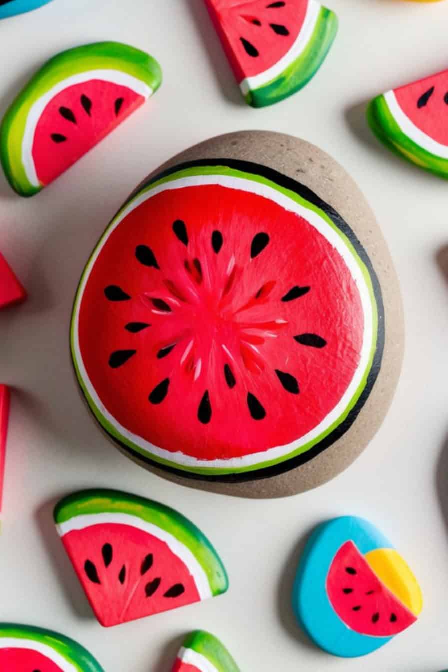 36 Summer Painted Rock Ideas: Easy and Fun Designs to Brighten Your ...
