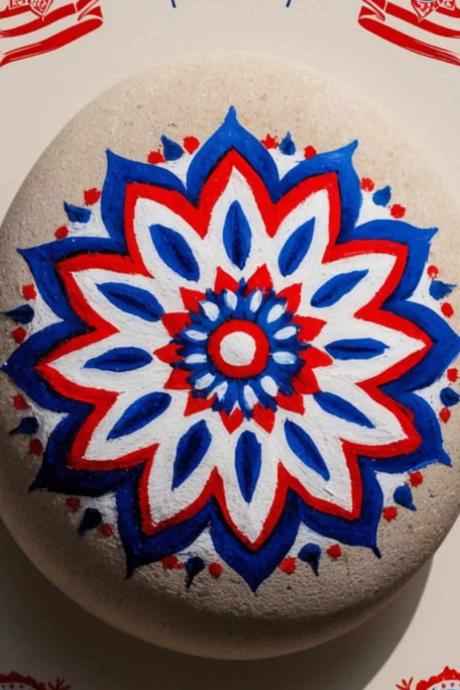 22 4th of July Painted Rock Ideas: Patriotic Crafts for Independence ...