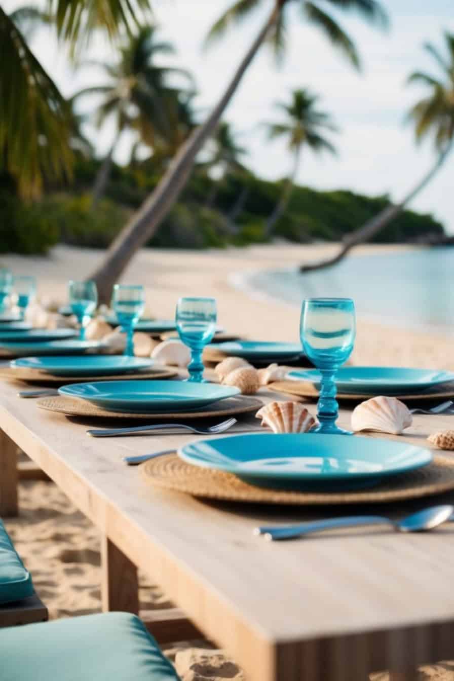 22 Summer Beach Tablescape Ideas to Brighten Your Outdoor Dining