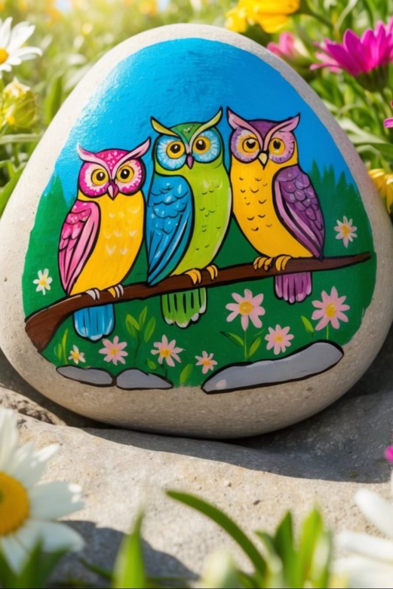 36 Summer Painted Rock Ideas: Easy and Fun Designs to Brighten Your ...