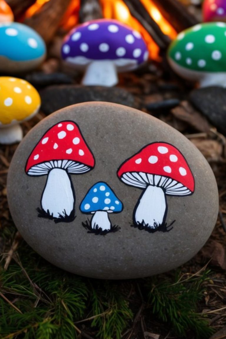 30 Camping Painted Rock Ideas: Bring Nature's Magic to Your Next ...