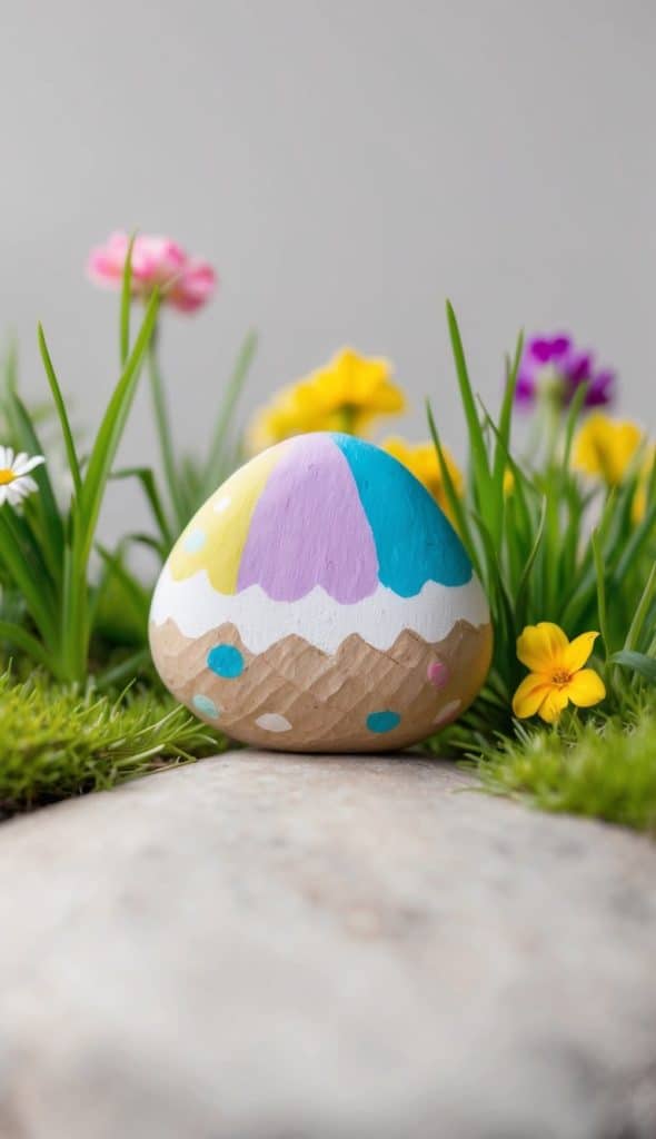 29 Easter Egg Painted Rock Ideas: Creative Ways to Brighten Your ...