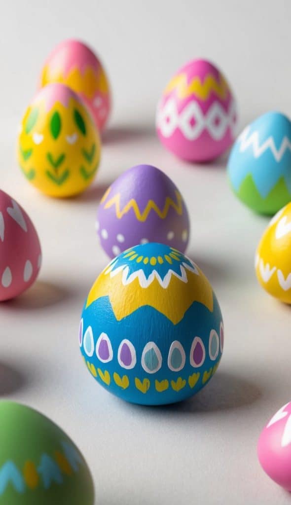 29 Easter Egg Painted Rock Ideas: Creative Ways to Brighten Your ...