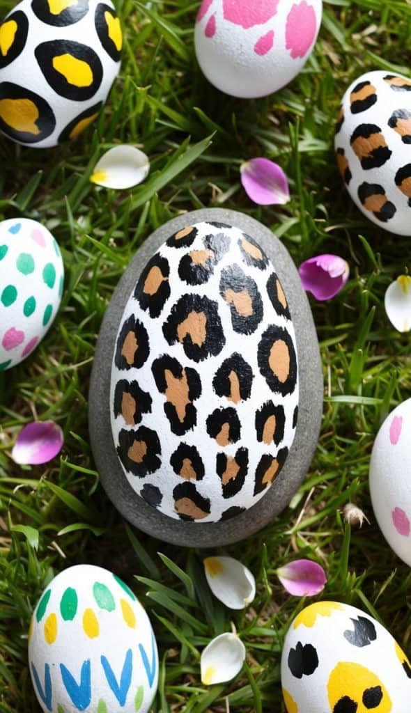 29 Easter Egg Painted Rock Ideas: Creative Ways to Brighten Your ...