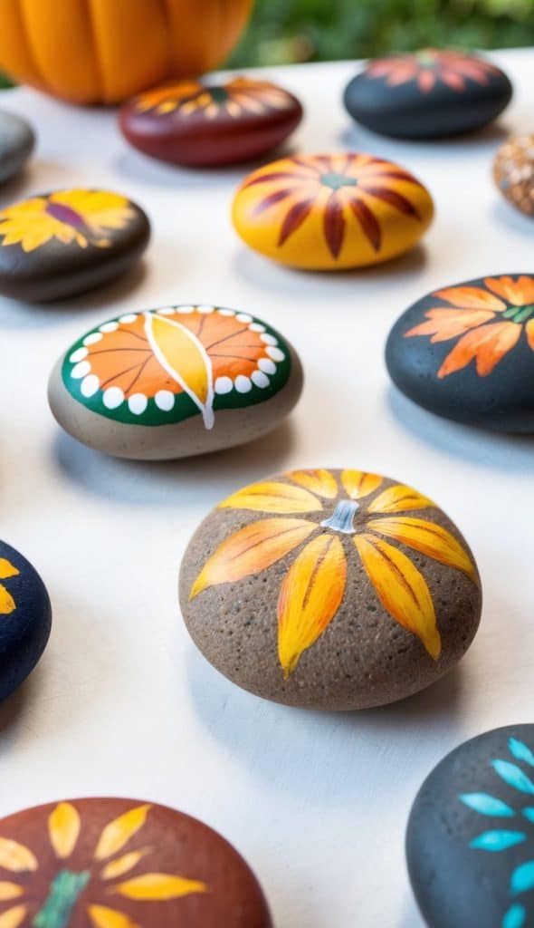 23 Fall Painted Rock Ideas: Creative Autumn Crafts for Your Seasonal Decor