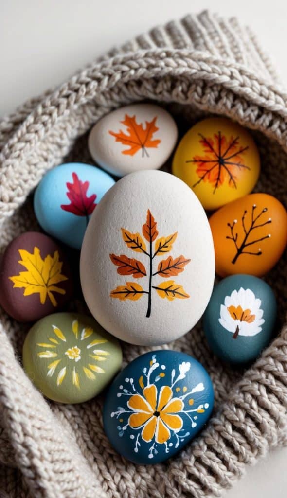 23 Fall Painted Rock Ideas: Creative Autumn Crafts for Your Seasonal Decor